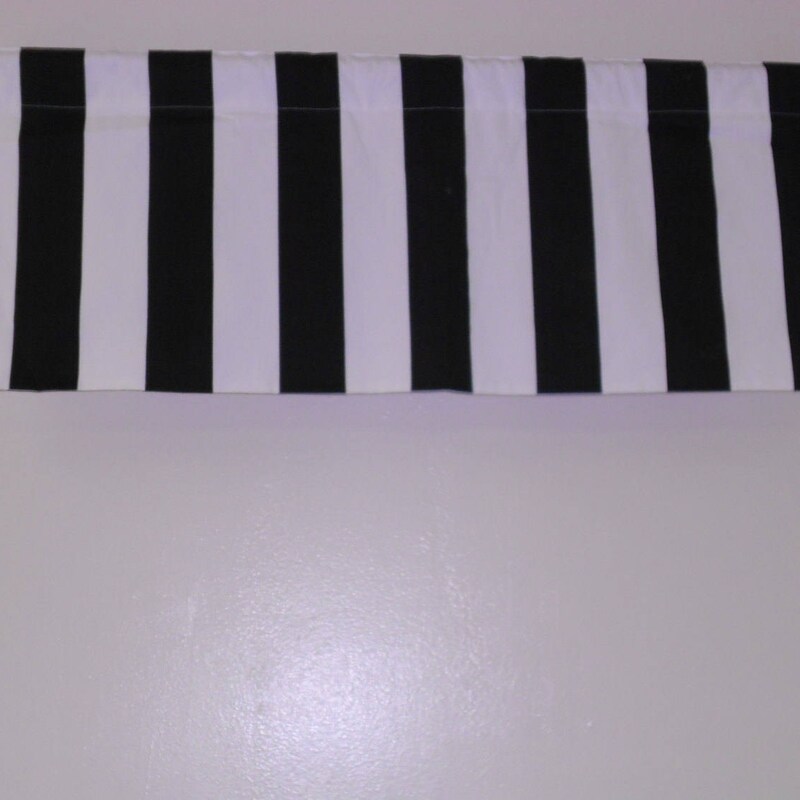 Striped Valance - Etsy