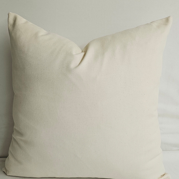 Cotton Canvas Pillow - Etsy