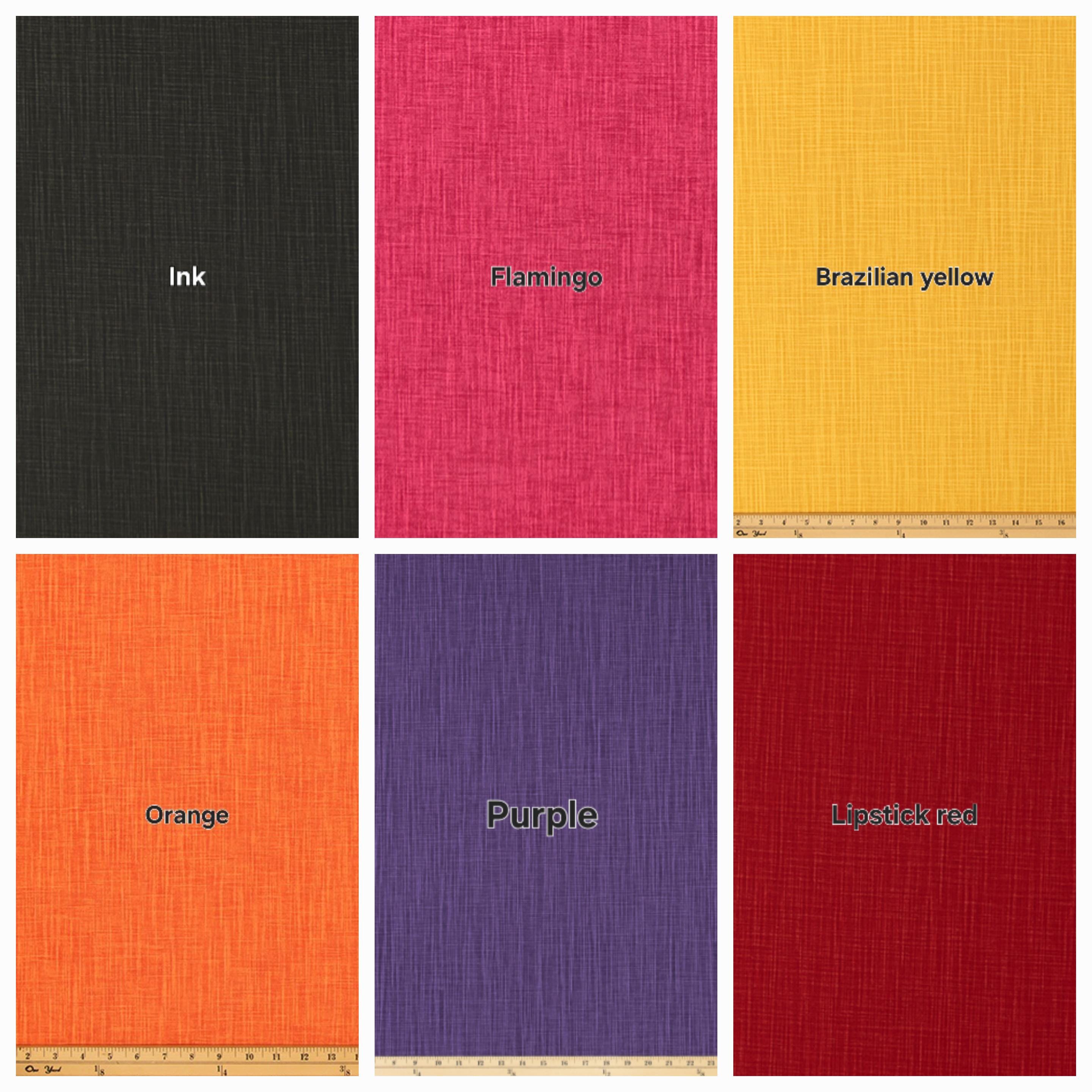 18 Colors Table-skirt Faulkner Linen-cotton Blend Pleated Round or ...