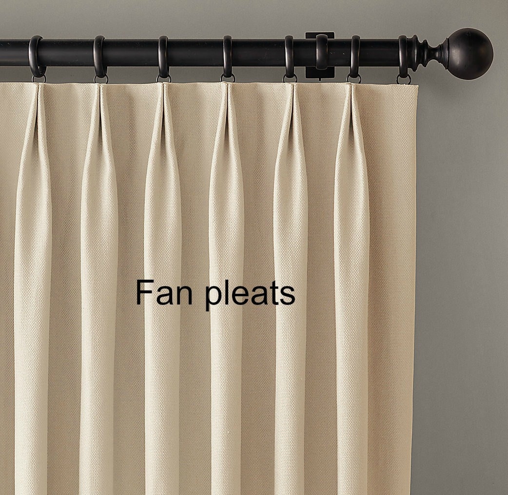 Serena and Lily Perennials OYSTER Pinch Pleat Curtains, High End Drapes ...