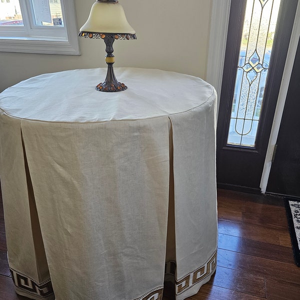 Round Table Skirt - Etsy