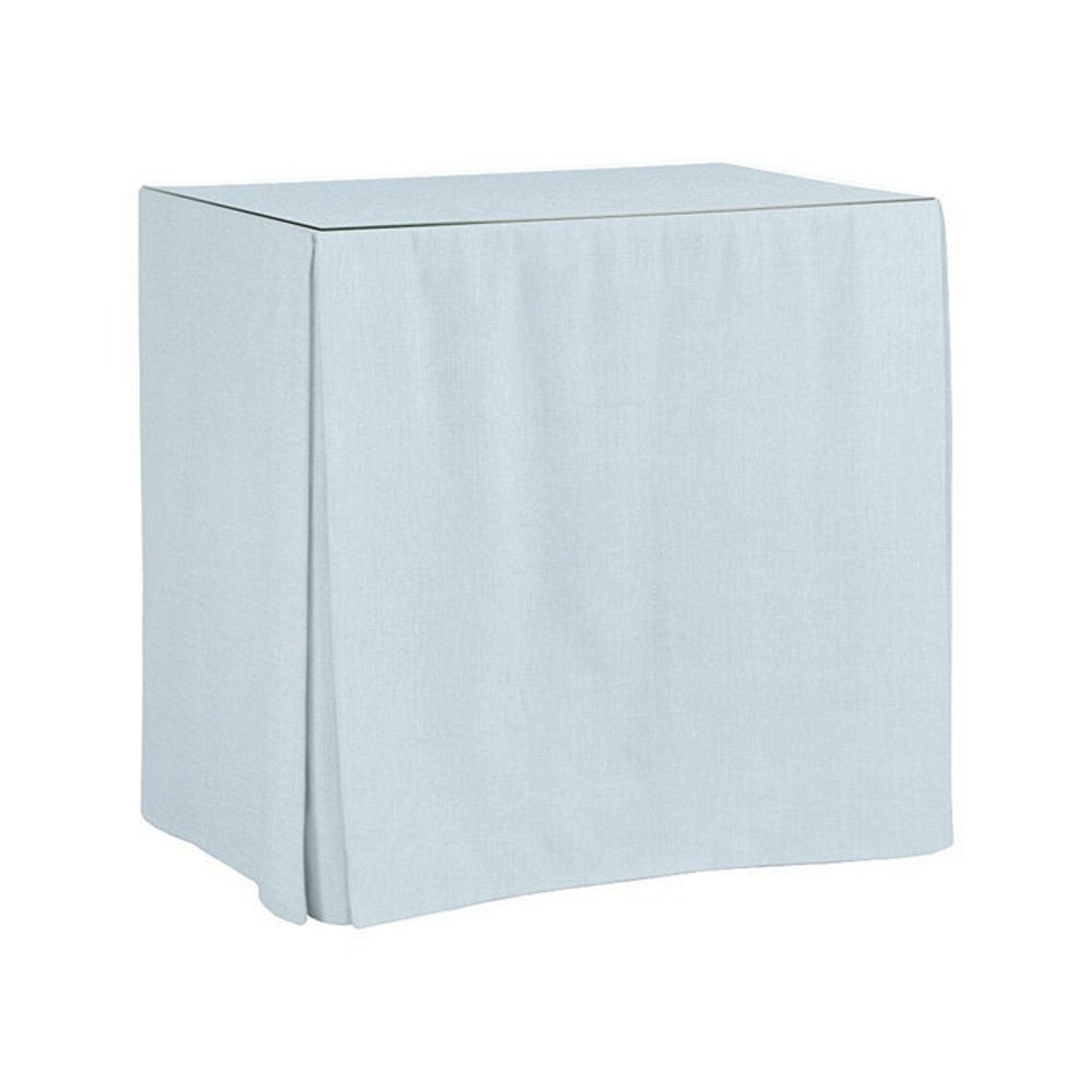 Custom made filing cabinet cover slipcover console table | Etsy