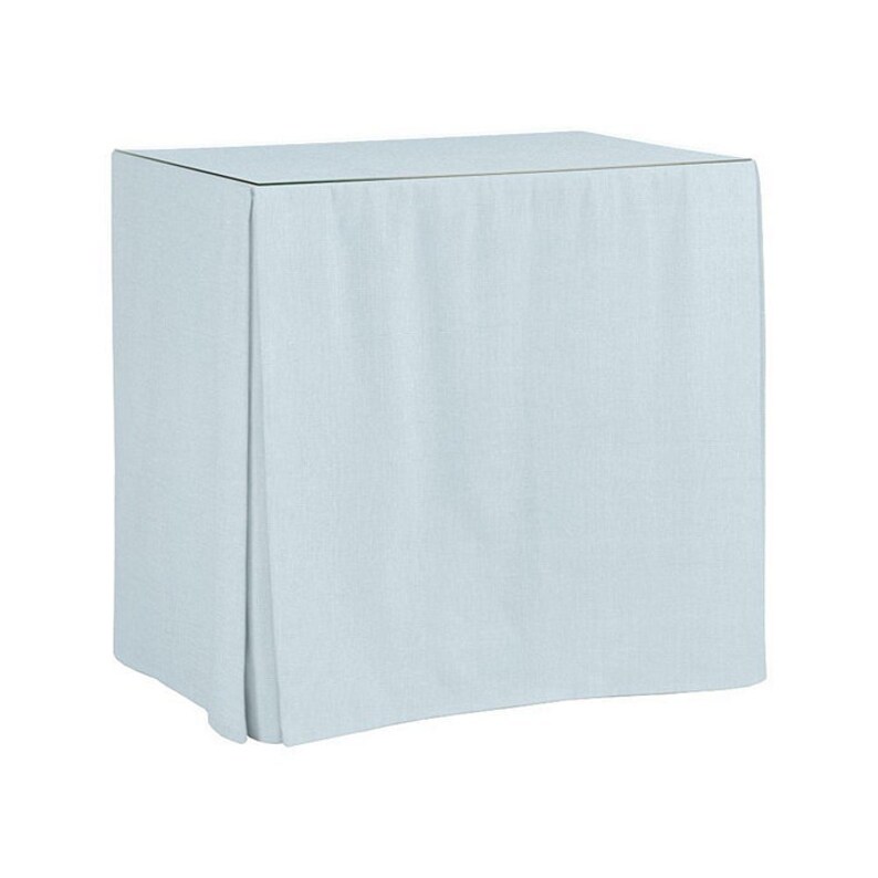 Custom made filing cabinet cover slipcover console table | Etsy