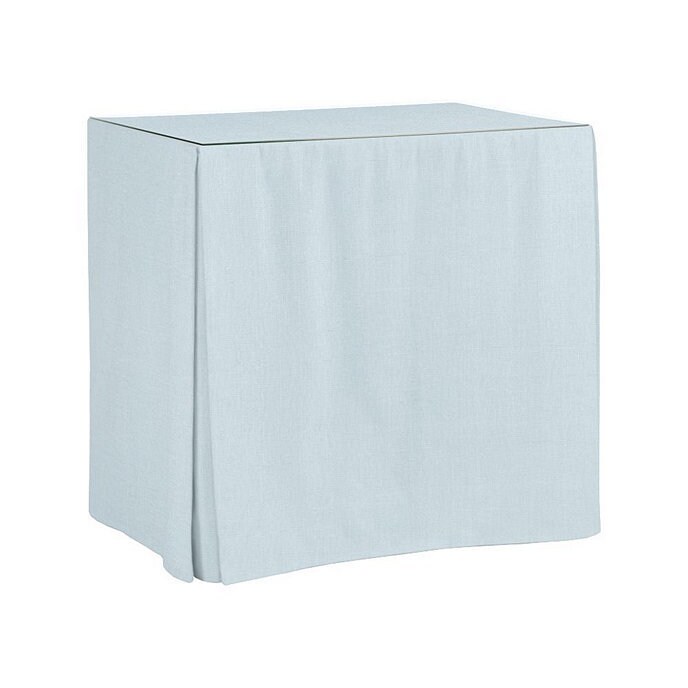 Custom made filing cabinet cover slipcover console table | Etsy