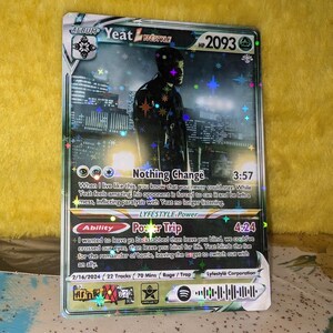 Yeat Holographic Trading Card Set - Etsy