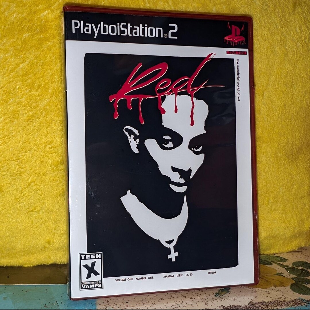 Playboi Carti - "whole Lotta Red" Game Case - Etsy