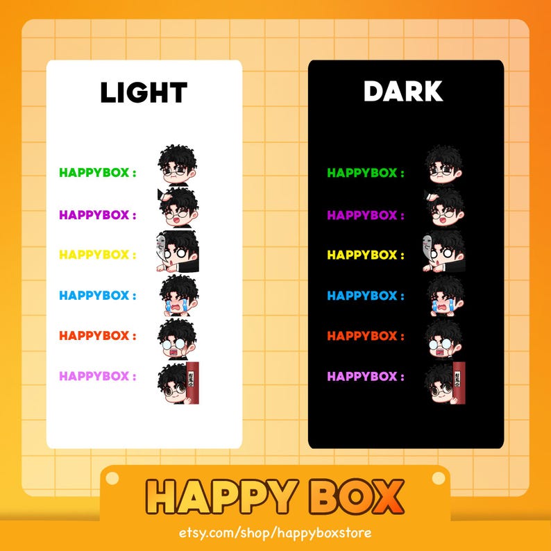 Okarun Dandadan Emotes Pack: Twitch/discord Custom Emotes (instant ...