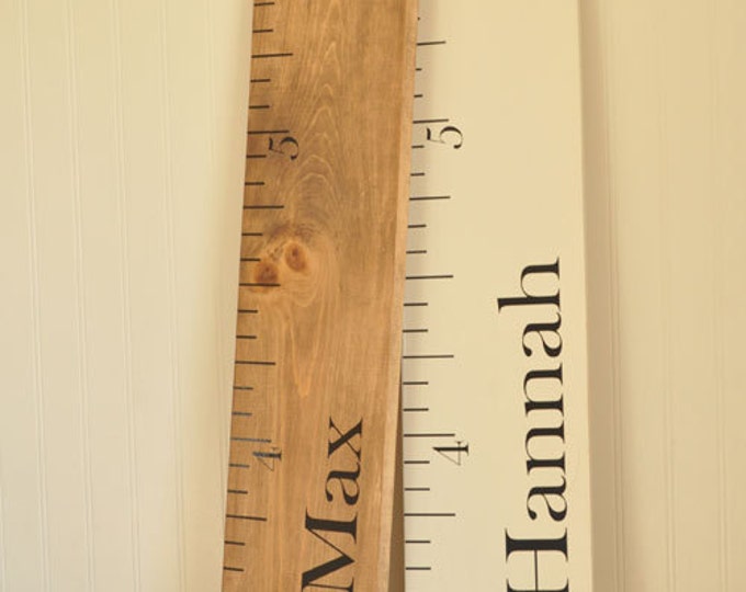 Name Add-on Decal for Ruler Growth Chart Kit- Personalized Gift for ...