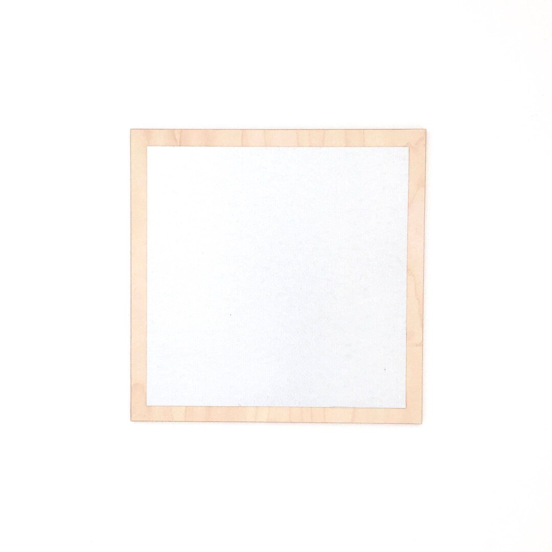 Magnet Board L 9x9" Magnetic Wood Memo Board to Hold Chore Magnets, to ...