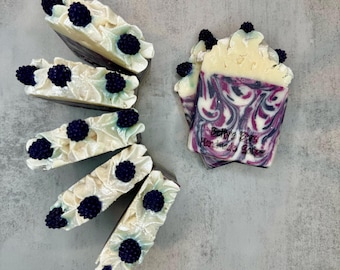 Black Raspberry Vanilla Soap Vegan Soap, Homemade Soap, Handmade Soap ...