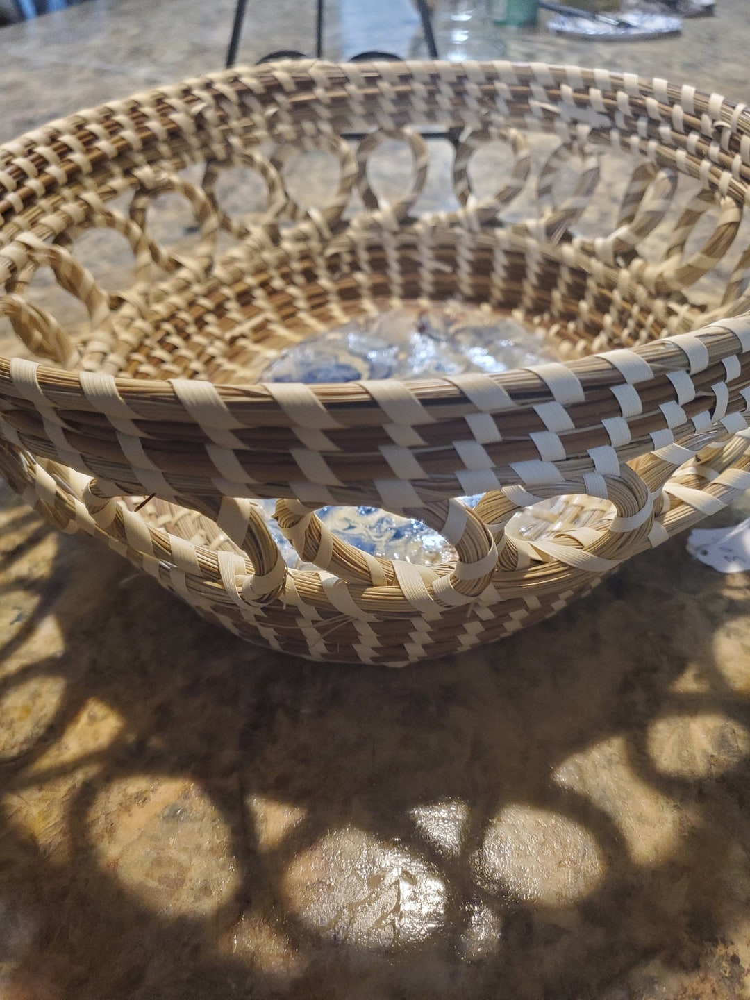Multi-looped Sweetgrass Basket - Etsy