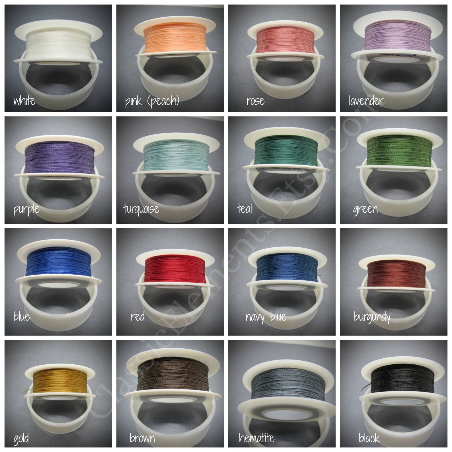 Tuffcord 3 Twisted Stiff Nylon Cord Wrap Bracelet Cord - Etsy