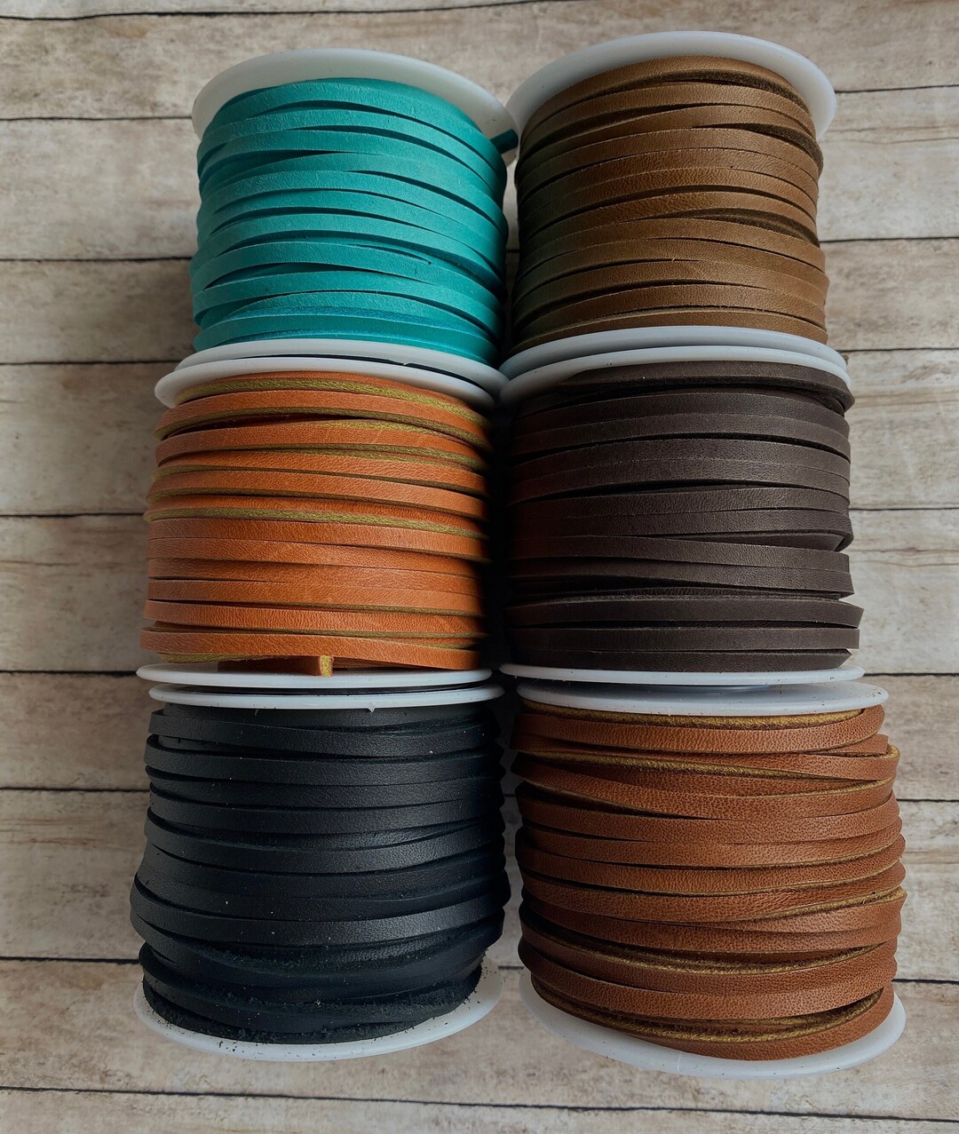 LATIGO LACE Bulk Spools, Six Colors, One Eighth Inch, Link to Smaller ...