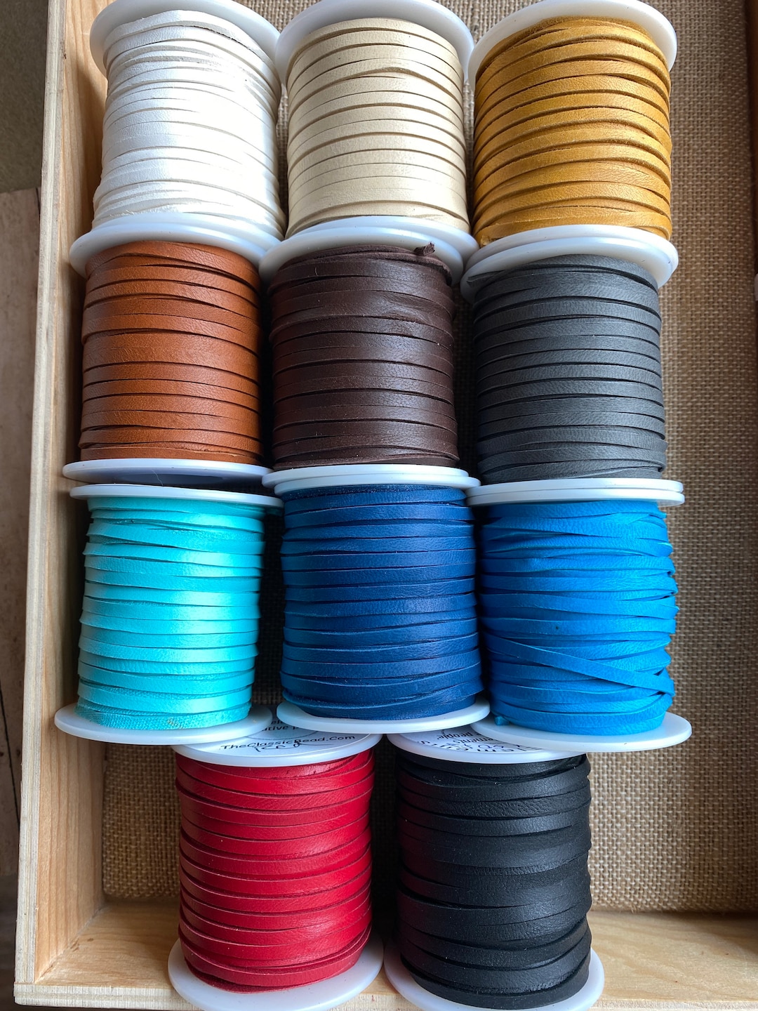 50 Foot Spools 3mm Deerskin Lace in 8 Colors We Also Offer It by the ...