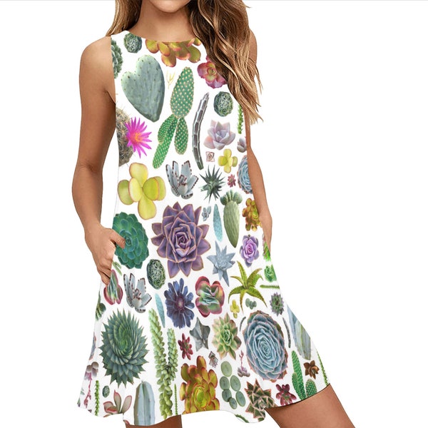 Cactus Dress Girl - Etsy