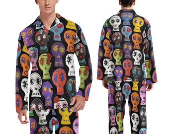 Dod Skull Pajamas - Etsy