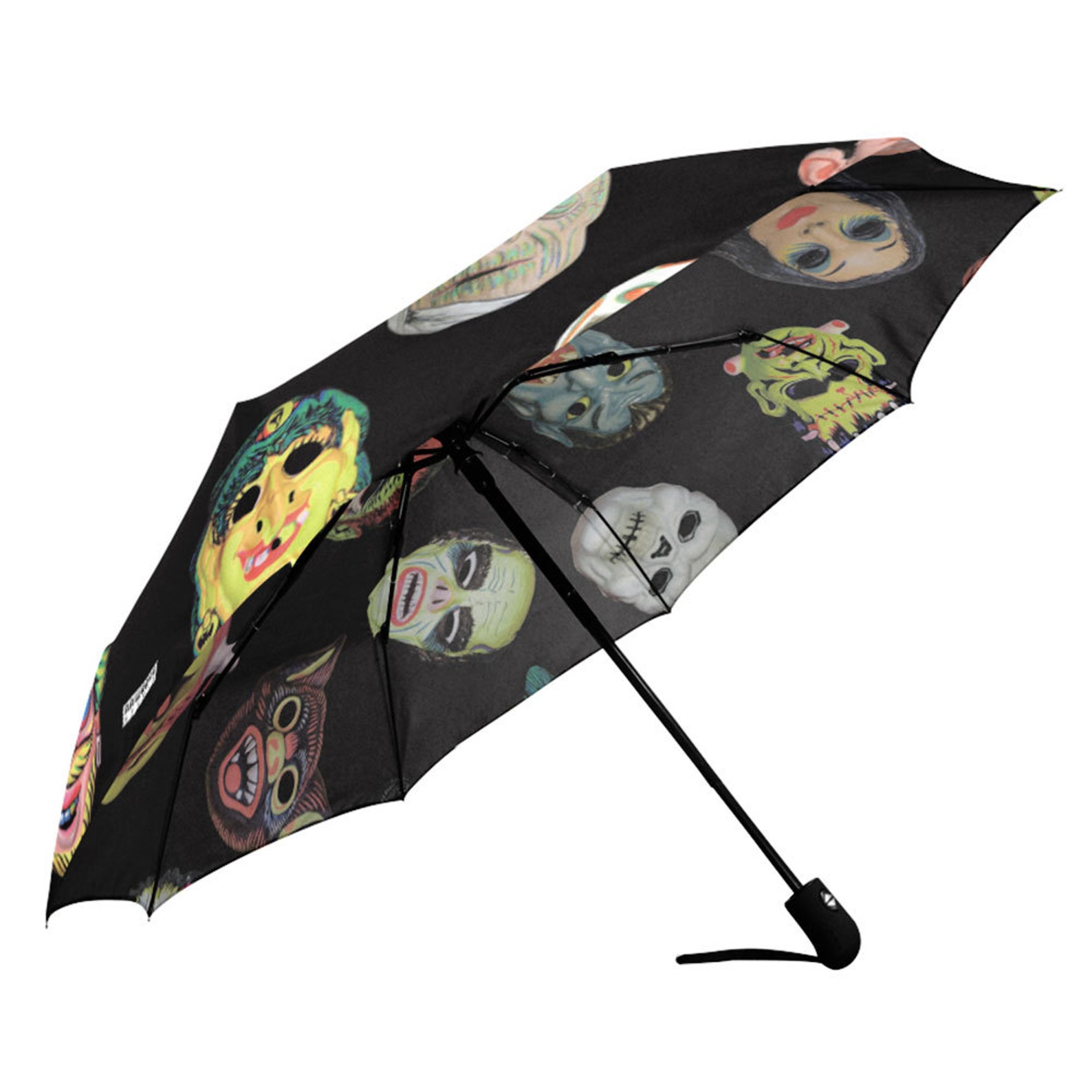 Vintage Masks Umbrella Halloween Umbrella Photos of - Etsy