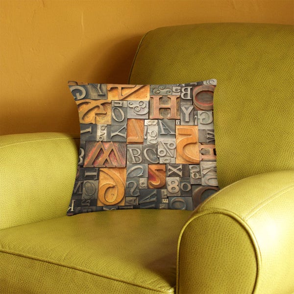Typography Pillow - Etsy