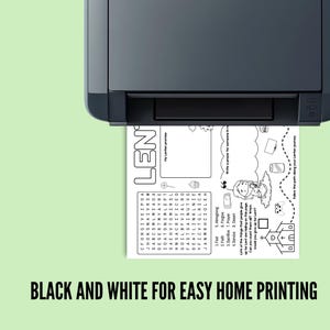 Lent Coloring Activity Sheet for Kids, Printable Lent Bible Activity ...