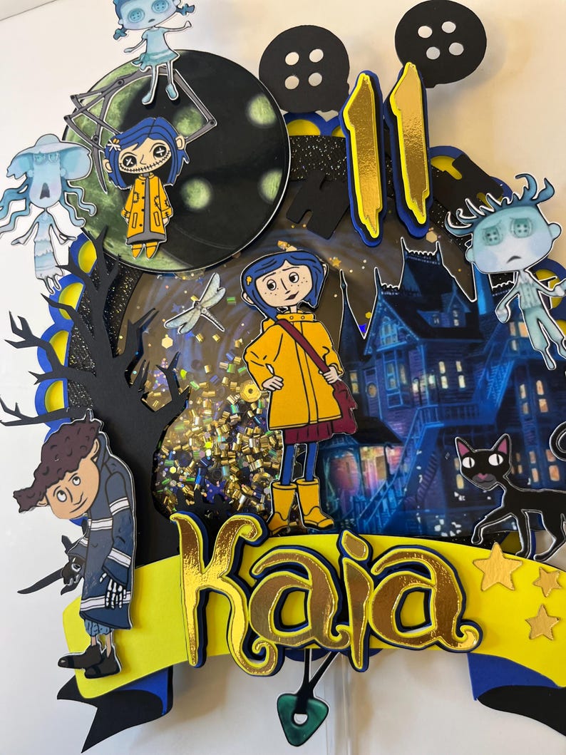 Tv Show Cake Topper - Cake Topper Shaker With Lights - Etsy