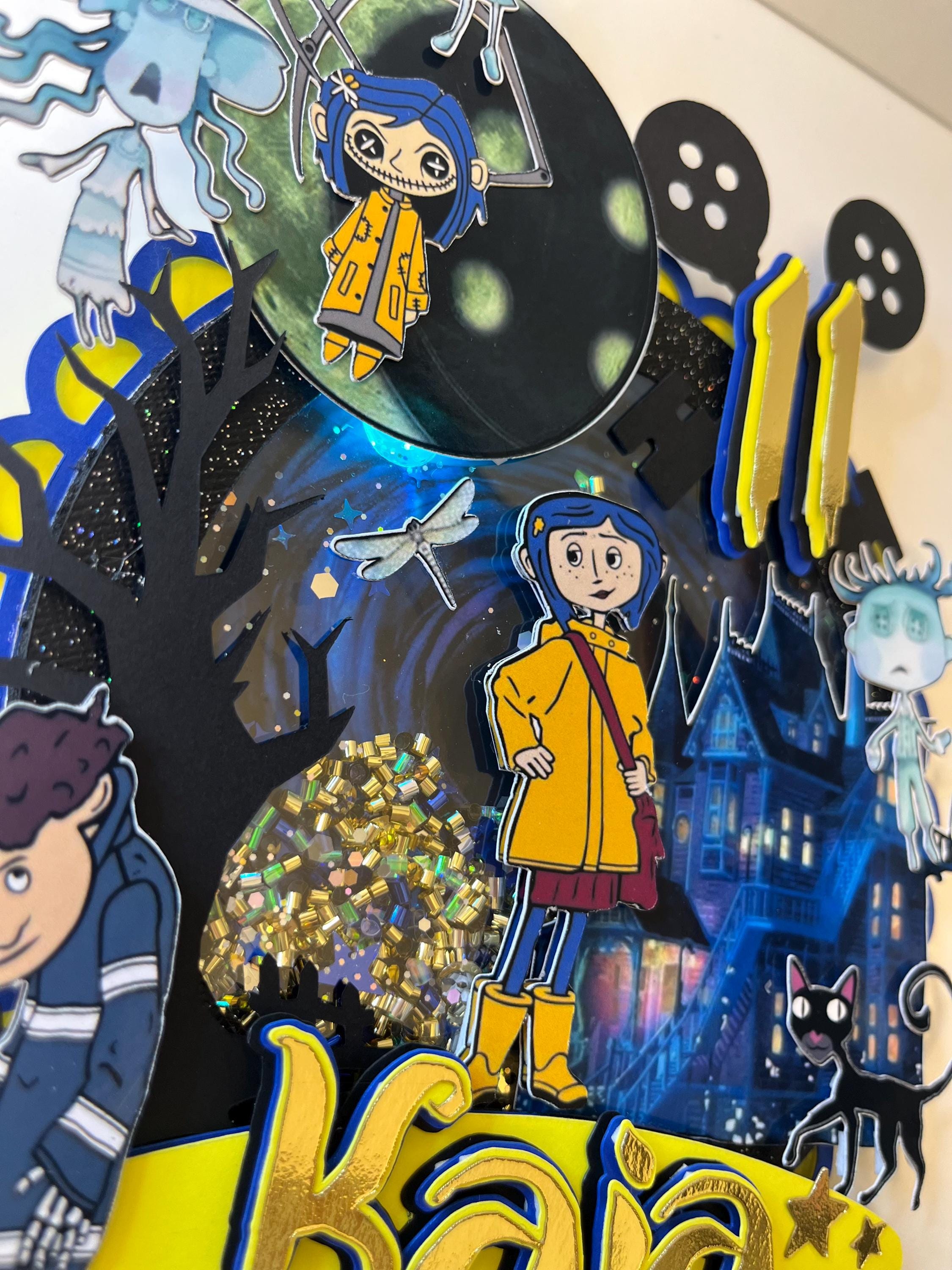 Tv Show Cake Topper - Cake Topper Shaker With Lights - Etsy