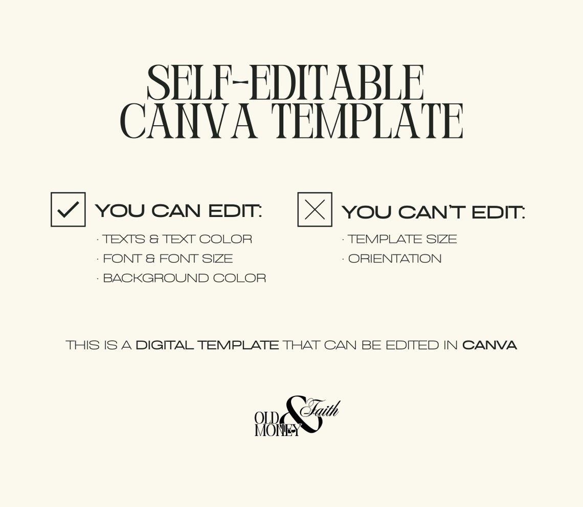 Minimal Business Card Template Design DIY Double Sided Business Card ...