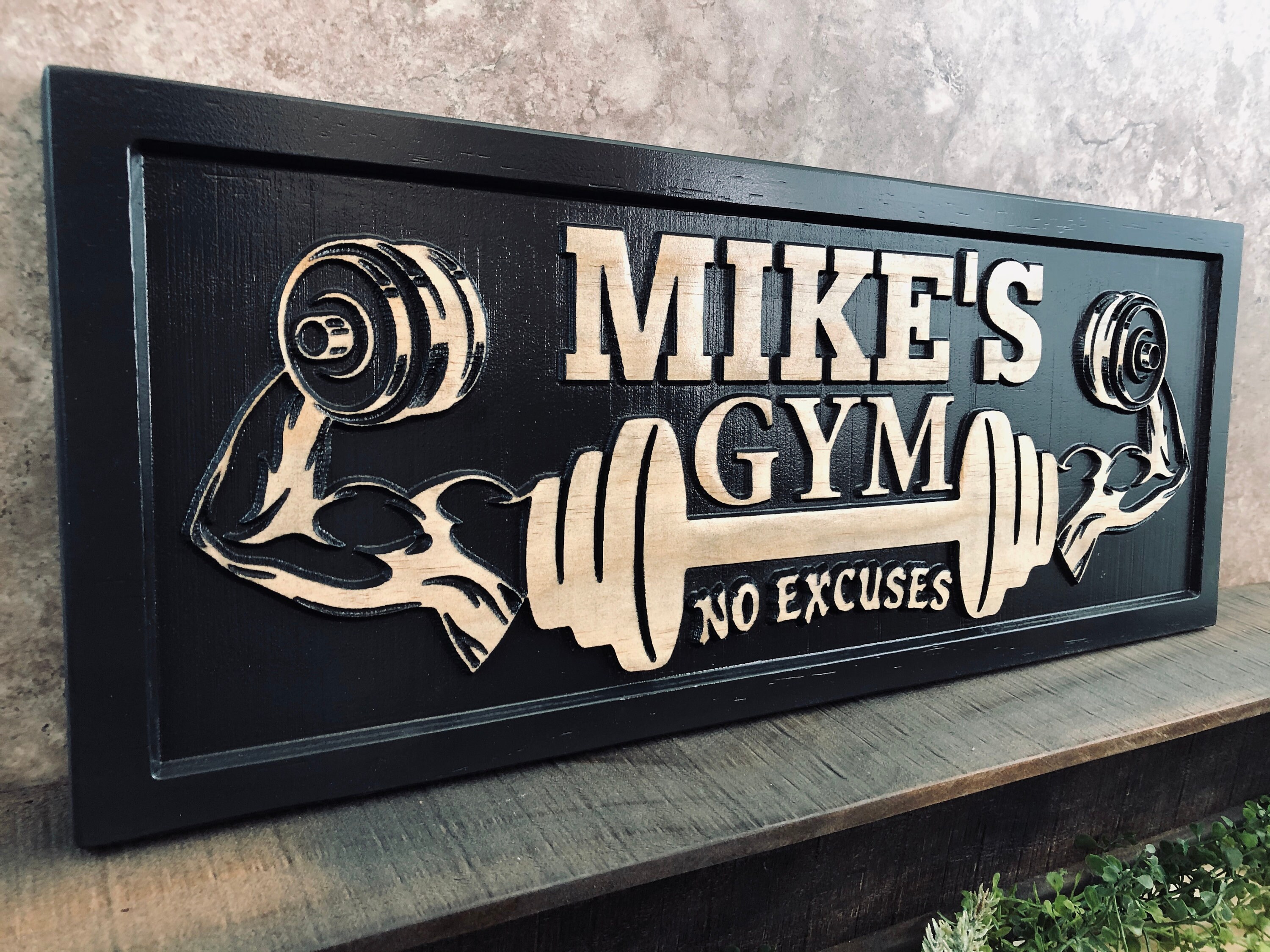 Personalized Gym Name Sign Custom Home Gym Workout Room Sign Etsy Canada Personalized Gym Name Sign Custom Home Gym Workout Room Sign Etsy Canada