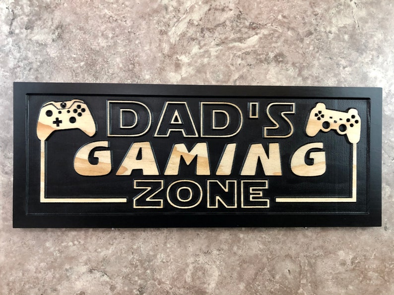 Personalized Game Room Sign Gaming Zone Name Sign Custom Game - Etsy Canada