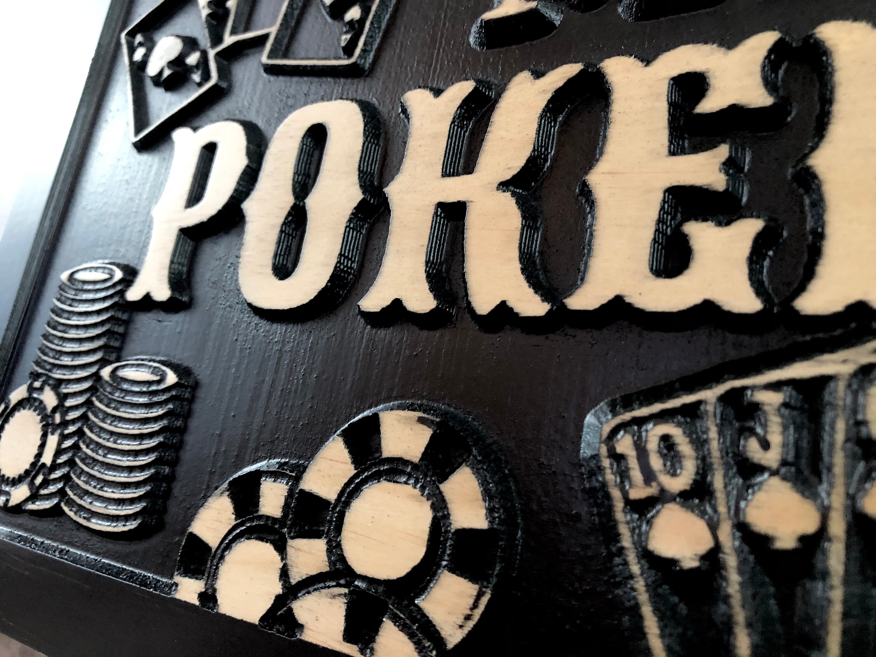 Personalized Poker Room Sign Custom Poker Game Room Name Sign - Etsy ...