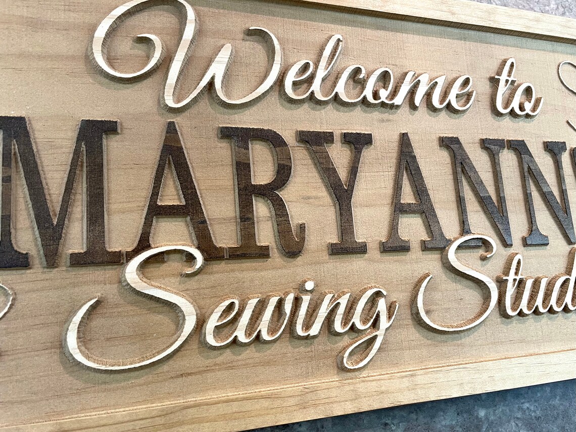 Custom Sewing Room Sign Personalized Sewing and Quilting Signs | Etsy