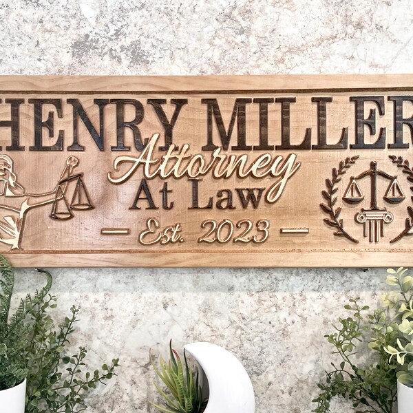 Law Office Sign - Etsy