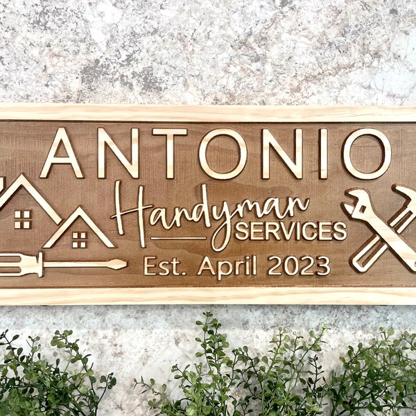 Handyman Sign - Etsy