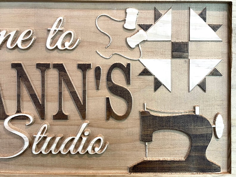 Custom Sewing Room Sign Personalized Sewing and Quilting Signs | Etsy