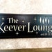 Custom Lounge Sign Retro Lounge Signs Bar Game Room Sign for Home Decor ...
