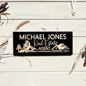 Custom Real Estate Office Sign Realtor Agent Sign Realtor - Etsy