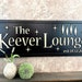 Custom Lounge Sign Retro Lounge Signs Bar Game Room Sign for - Etsy
