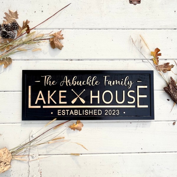 Lake House Sign - Etsy