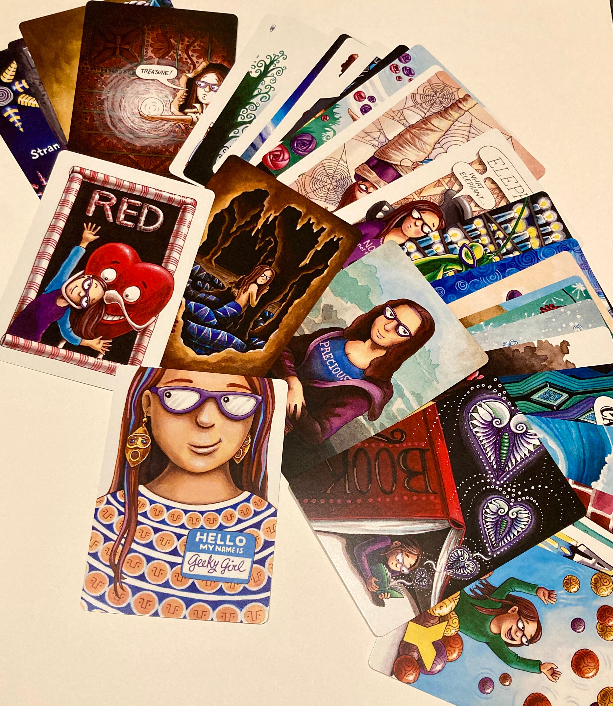 The Geeky Girl Oracle & Journaling Deck - Etsy