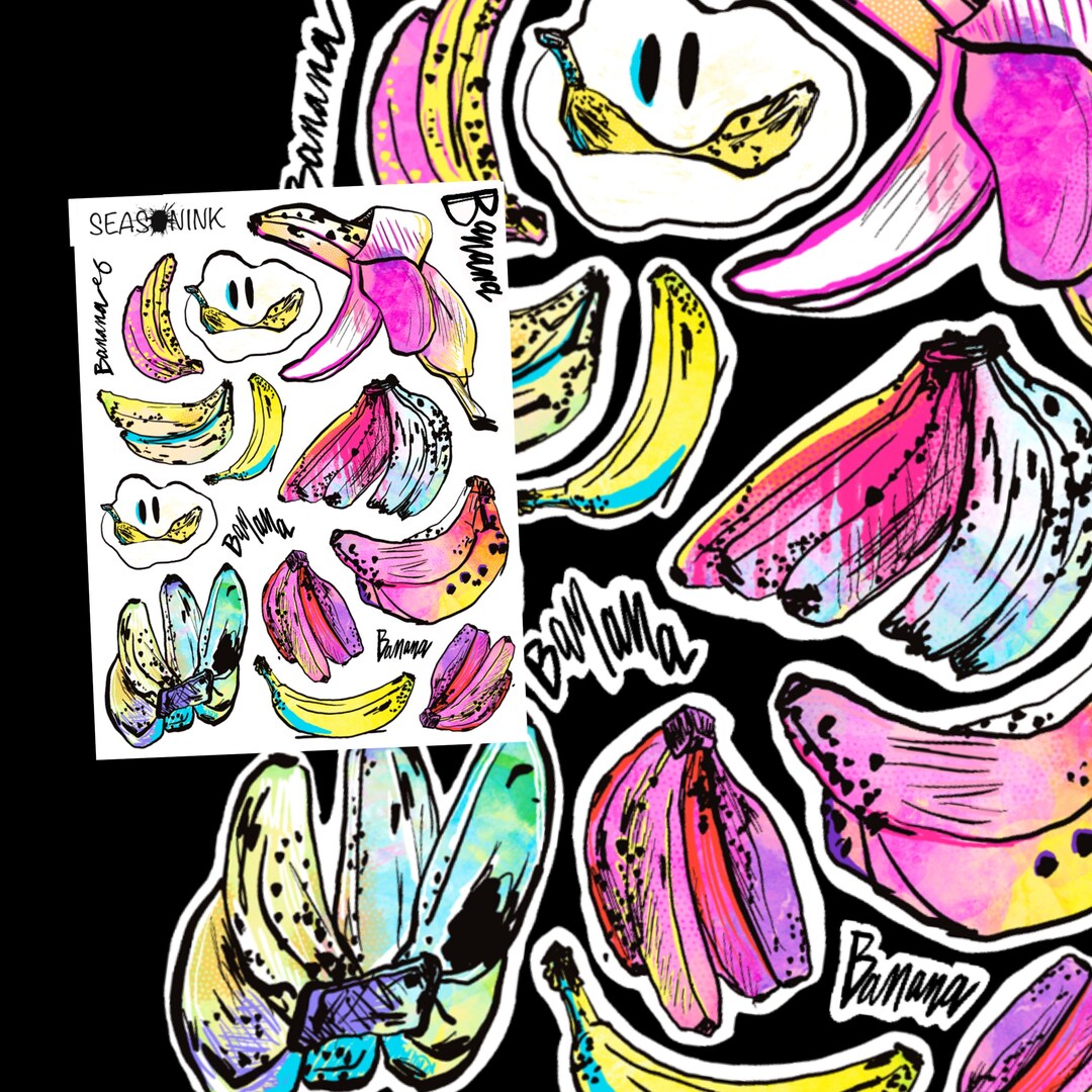 Bananas!!! No More Can B Said. Planner Stickers |sticker Sheet |planner ...