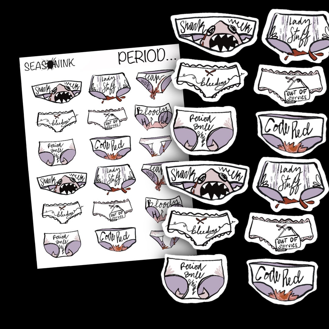 PERIOD... Planner Stickers Sticker Sheet Planner TN Happy Planners ...
