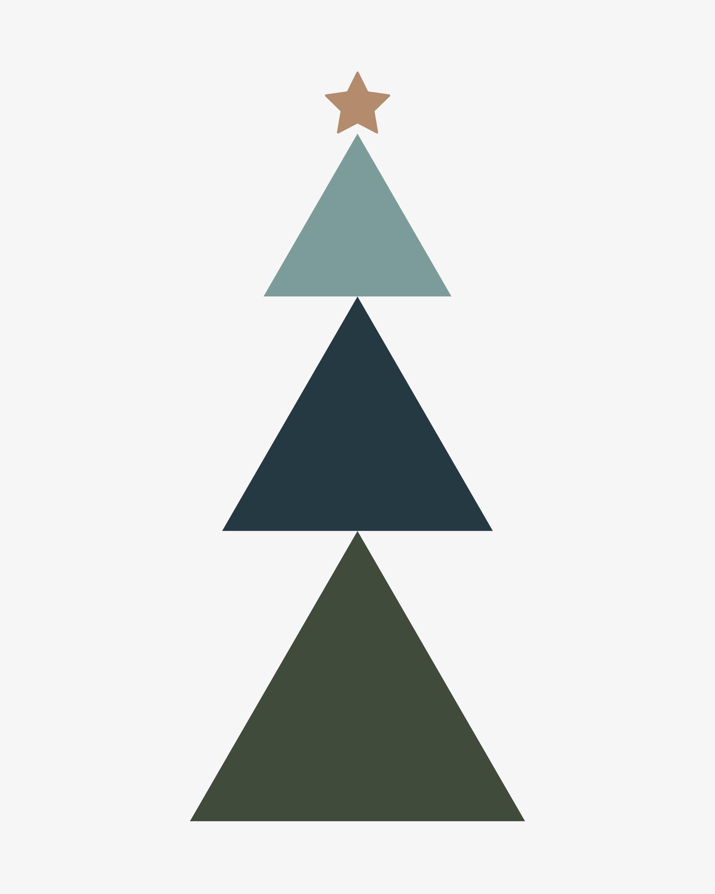 Christmas Tree Printable Art - Etsy