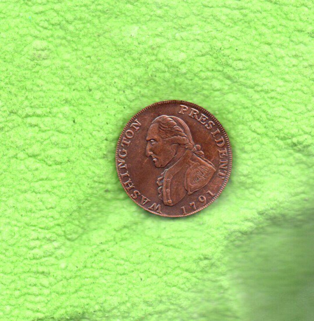 USA 1791 Washington ONE CENT - Etsy