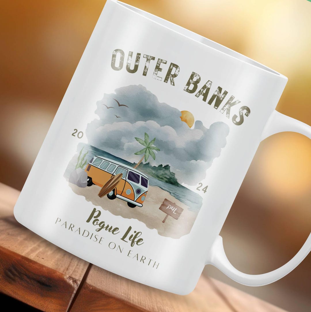 Outer Banks Minivan Mug – for the Ultimate Pogues Fan- TV Show Merch ...