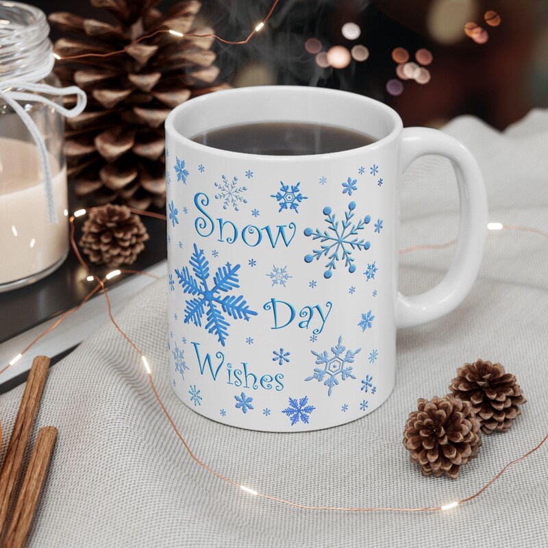 Snowflake Mug - Etsy