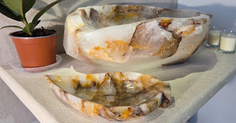 Quartz Hematoide Wash Basin. - Etsy