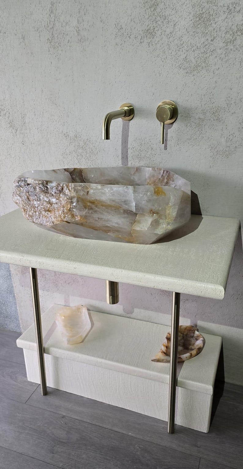 Quartz Hematoide Wash Basin. - Etsy