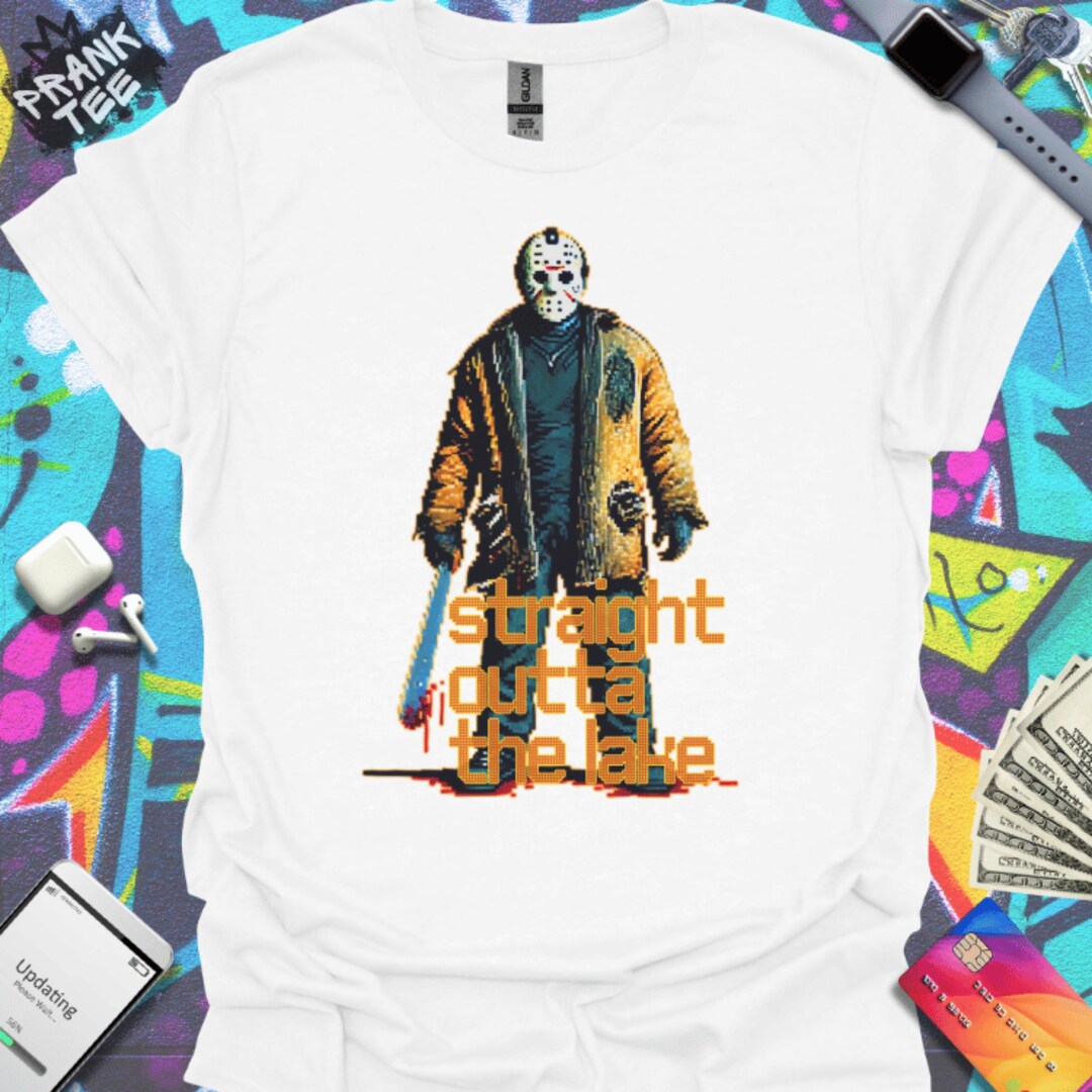 Jason Voorhees Pixel Art Shirt: Friday the 13th Retro Horror Tee - Etsy
