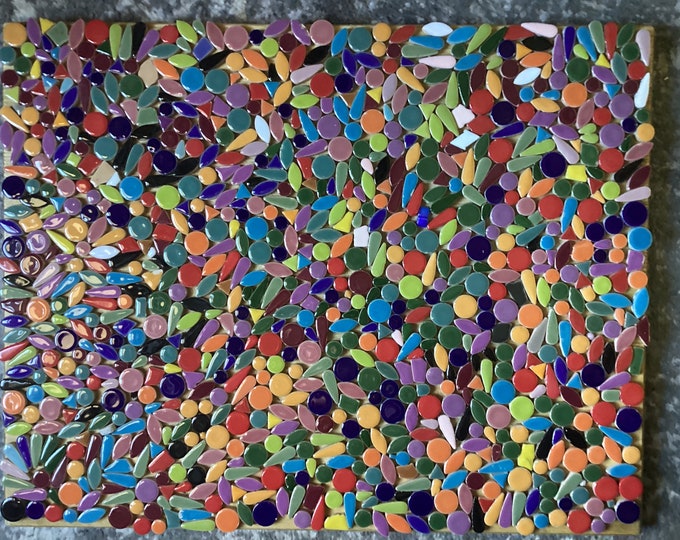 3.50 Lbs of SCRAP Ceramic Tiles Approx. 850 Pieces Mosaic Making ...