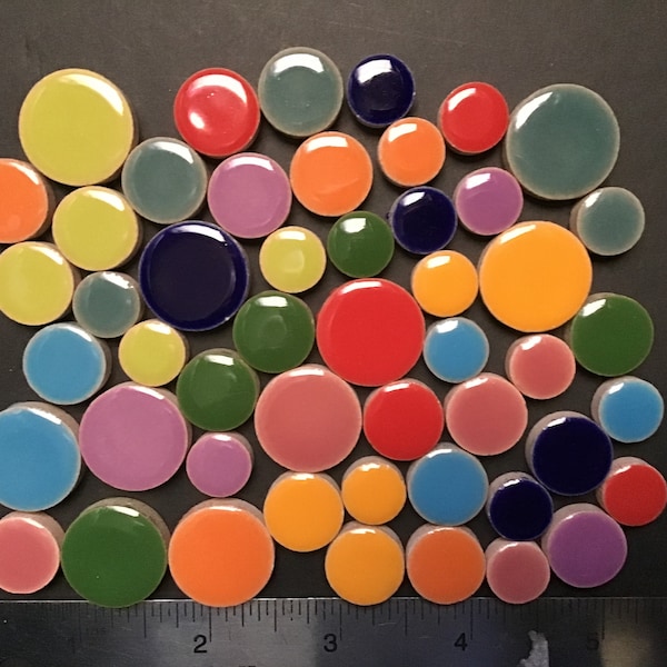 Mosaic Circle - Etsy