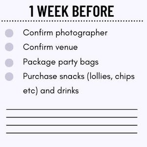 Editable Party Planner Template Event Planning Checklist Printable ...